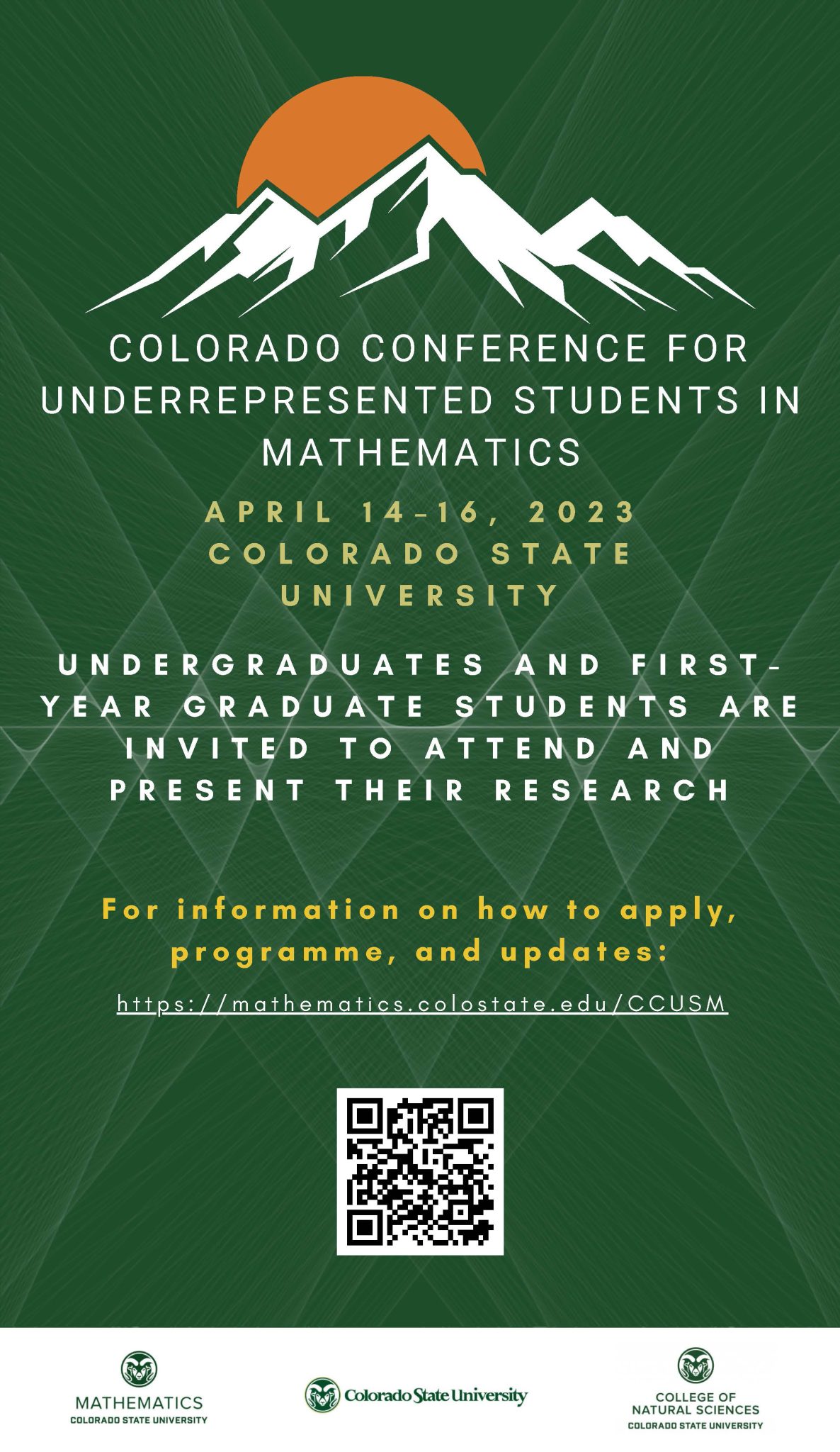 CCUSM – Conference Poster – Department of Mathematics | CSU